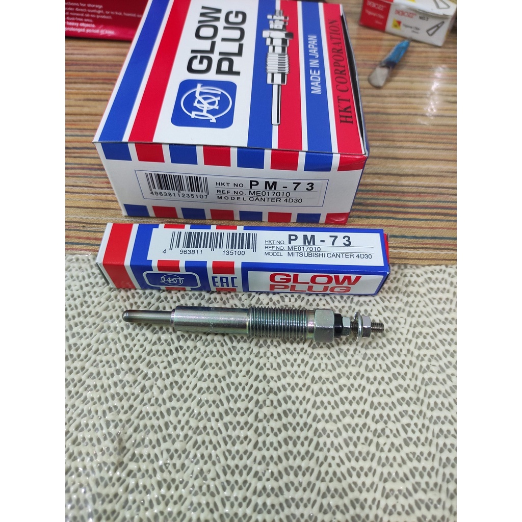 Glow plug PM73 / heater spark plug PM73 COLT diesel Canter PS HKT Japan ...