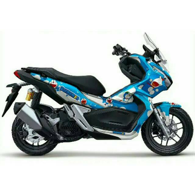 Decal full Body Honda ADV Doraemon Variation Choice striping sticker ...