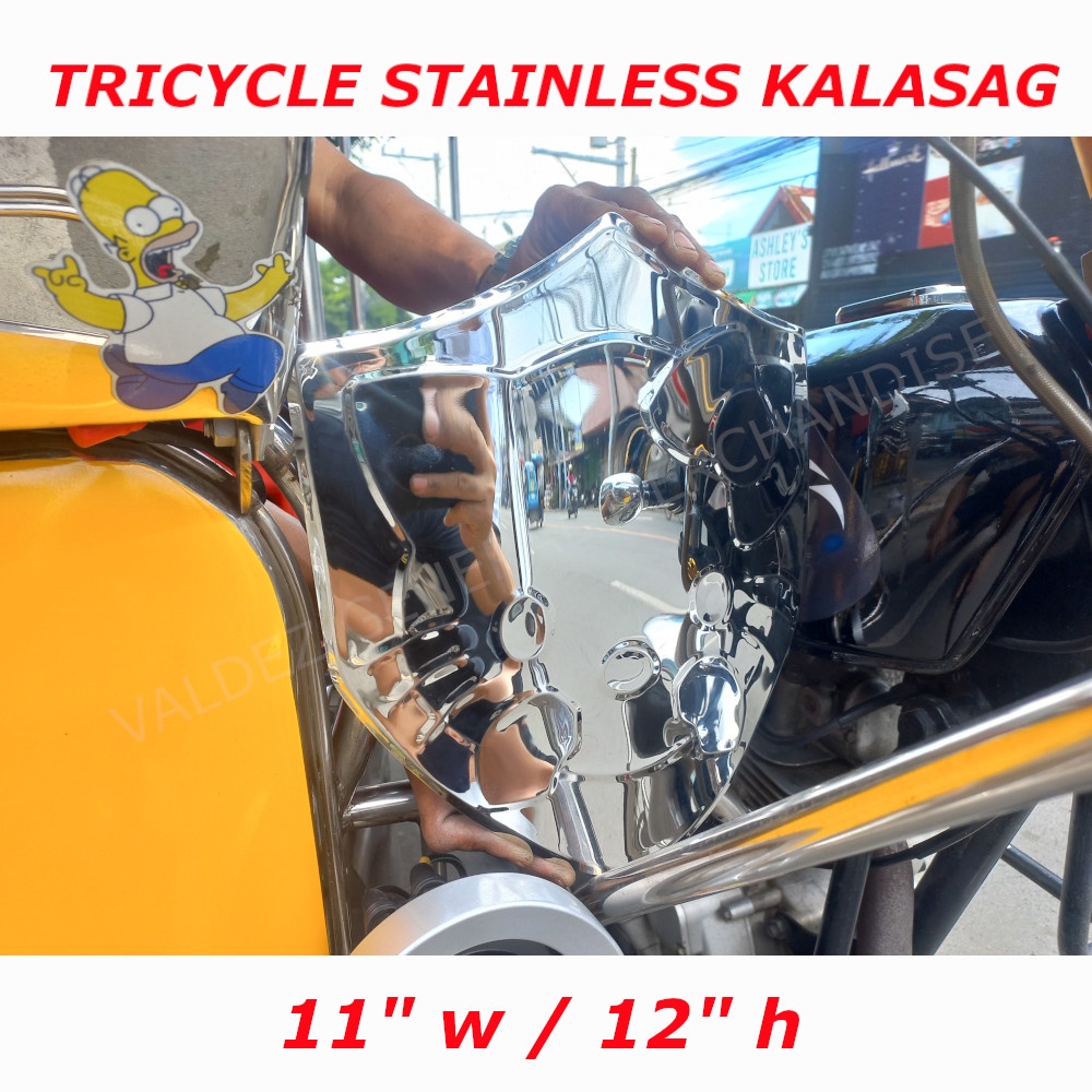 Tricycle Stainless Kalasag or Tsapa, Design Purpose only, No Bracket ...