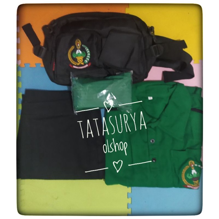 Pso nusantara persit sports uniform package, hijab, bag, top, pants ...