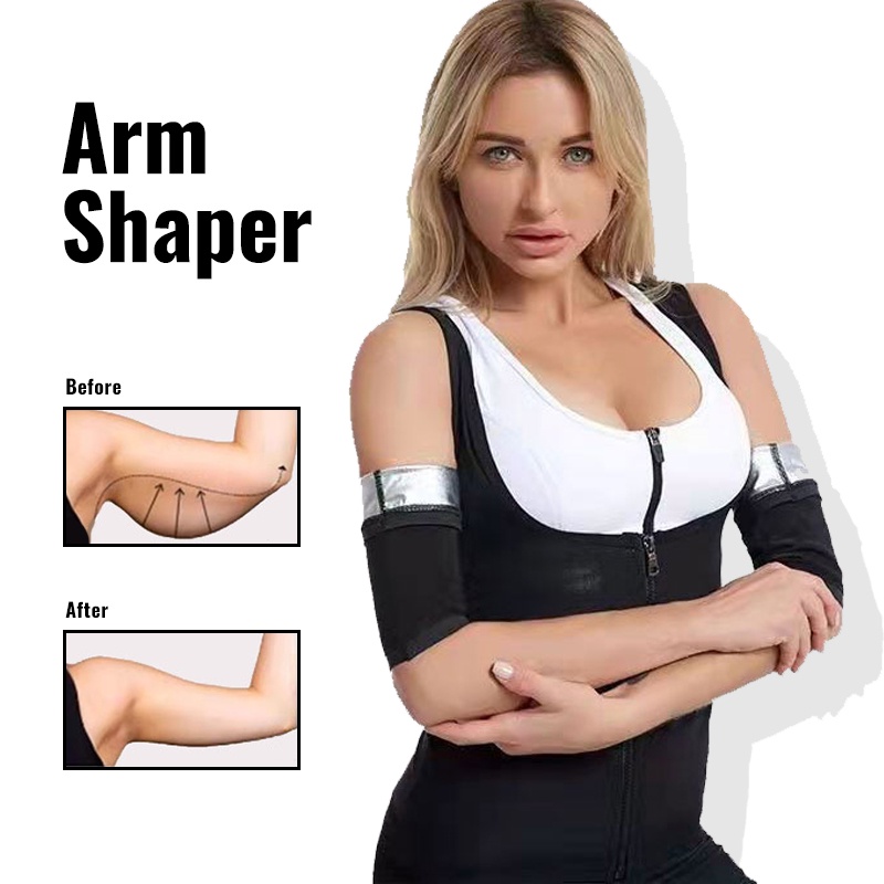 「PaoBoo」2Pcs Arm Trimmer Fat Burner Sauna Sweat Fast Weight Loss ...