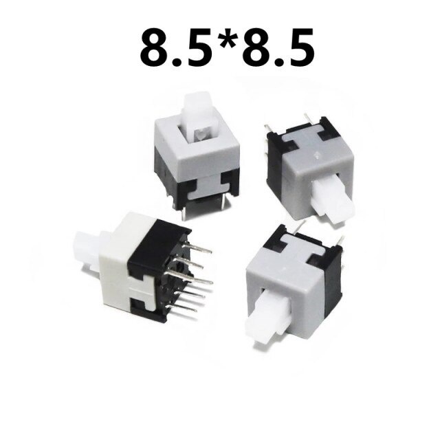 20Pcs Self Locking / UNlock Push Tactile Power Micro Switch 6 Pin ...