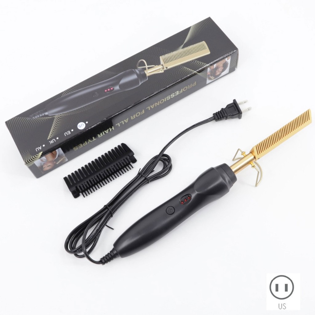 Sn-168 Professional Hair Straightener For Men Woman Electric Heating ...