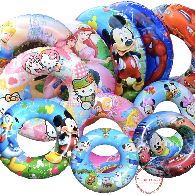 Kids / Adult Floater Swimming Ring Inflatable Salbabida Floaters ...