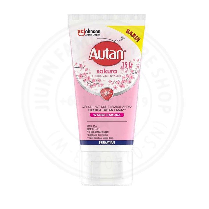 Autan Anti Mosquito Lotion Sakura Tube 50g | Shopee Philippines