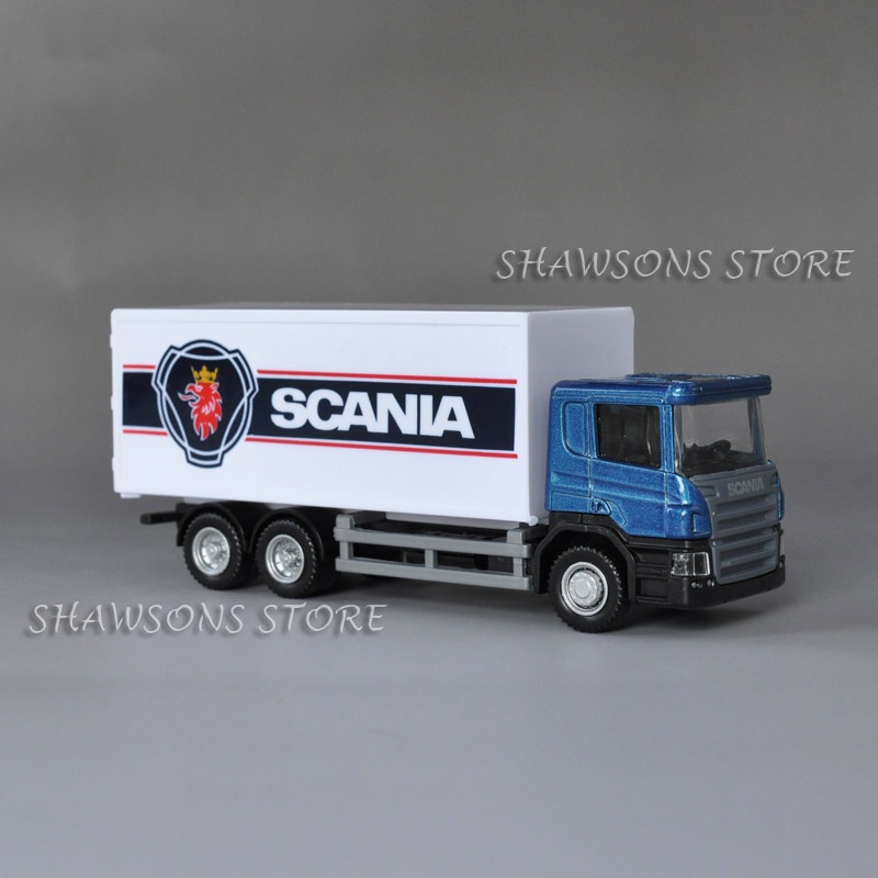 1:64 Scale Diecast Metal Vehicle Model Toy Scania P-Series Container ...