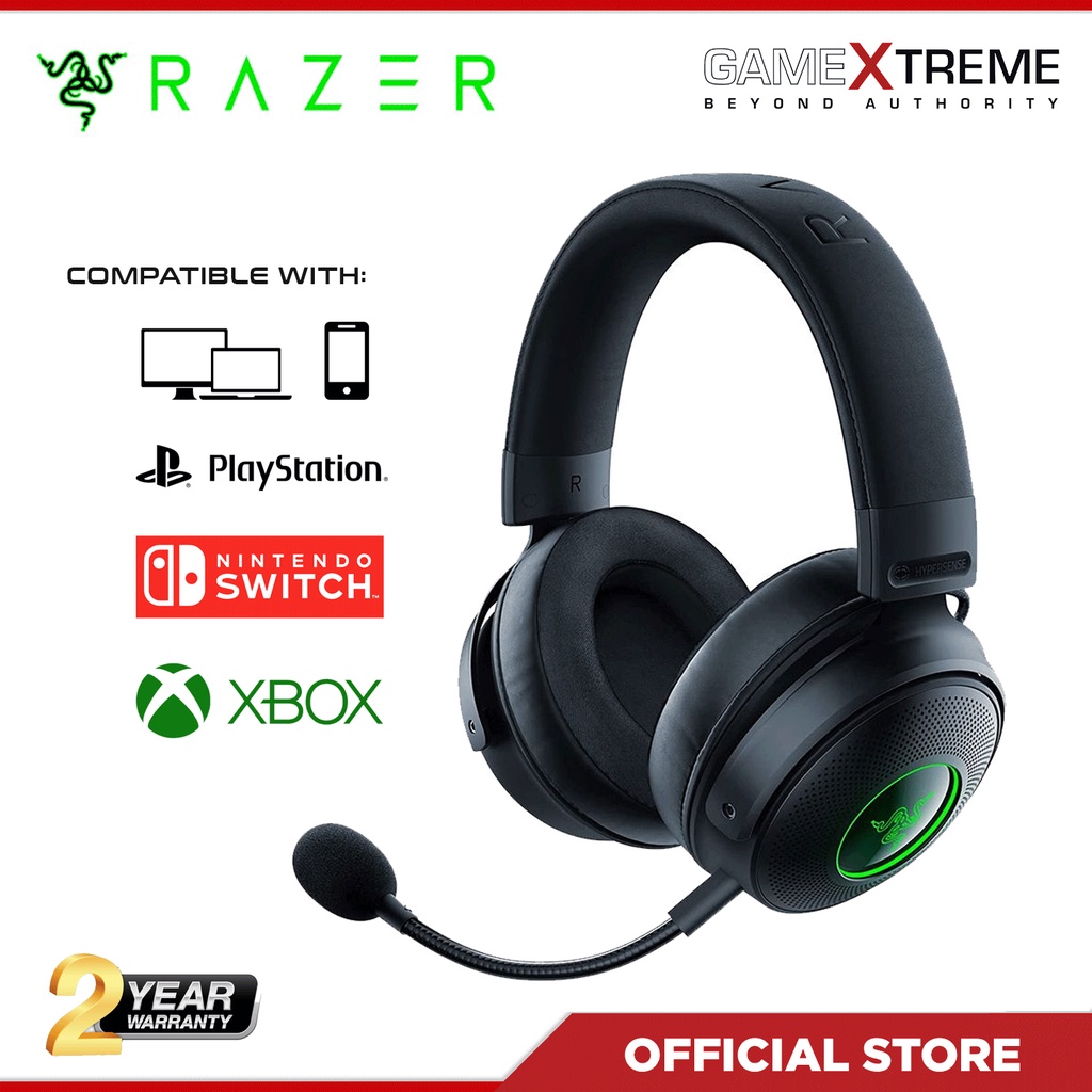 Razer Kraken V3 Pro Wireless Gaming Headset with Haptic Technology ...