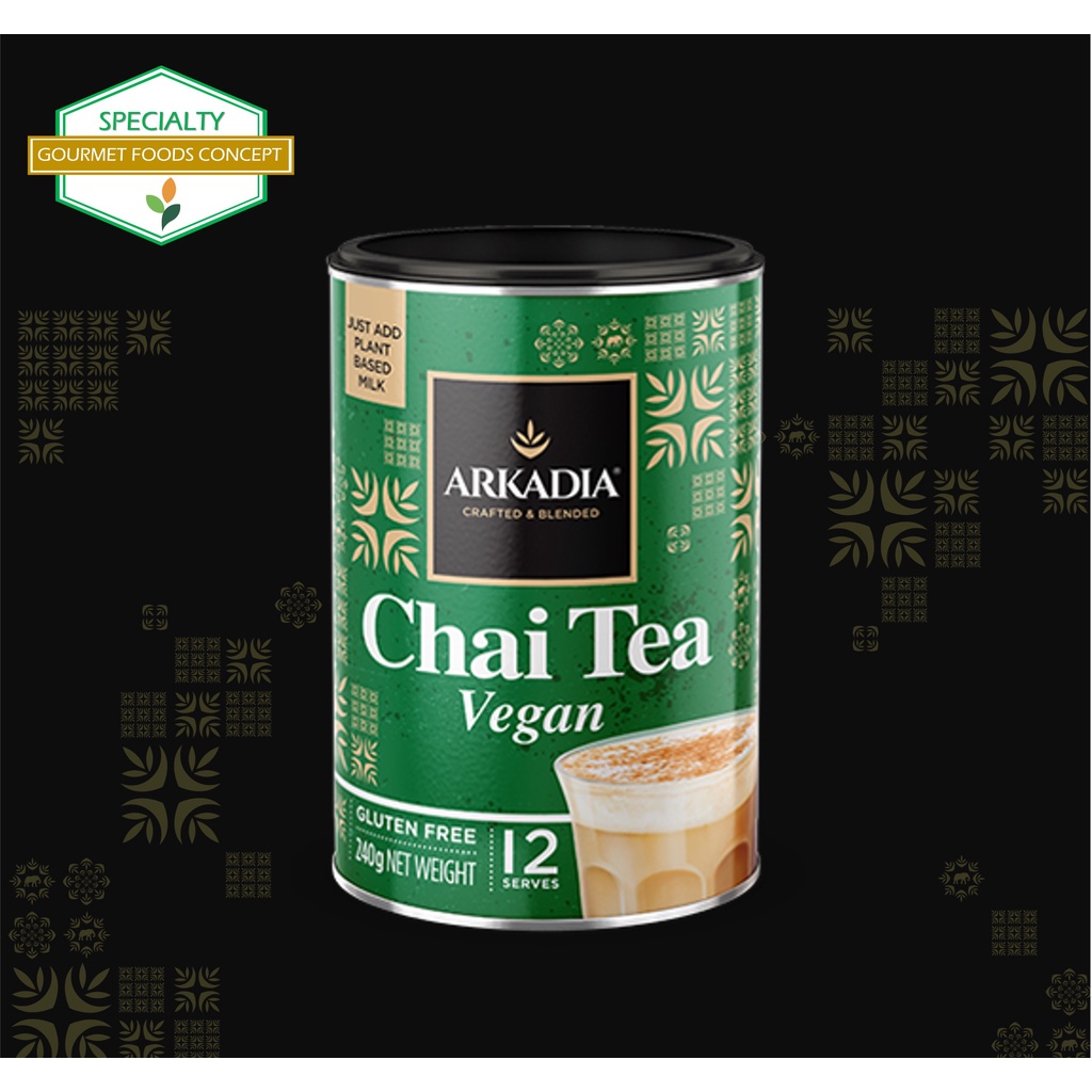 ARKADIA CHAI TEA VEGAN 240G | Shopee Philippines