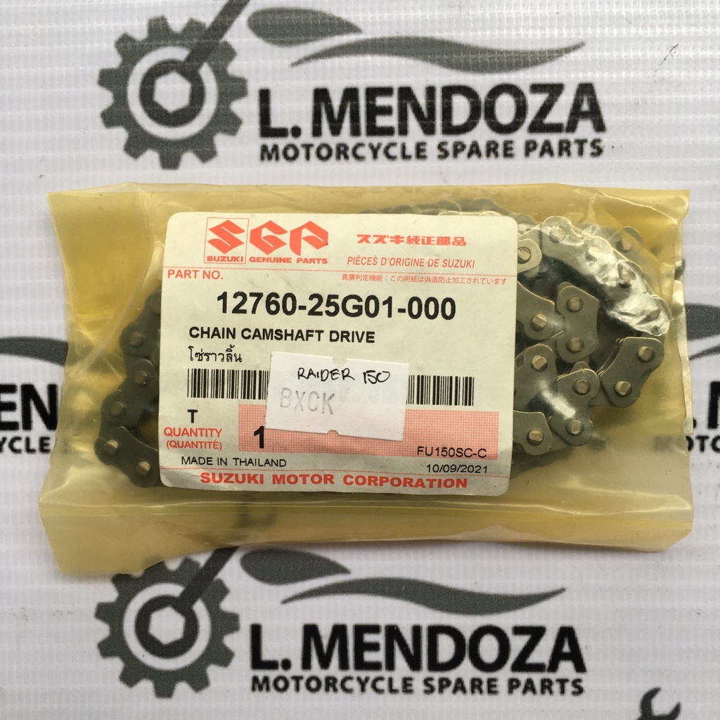 Suzuki Raider 150 Carb SGP Timing Chain Camshaft Genuine 12760-25G01 ...