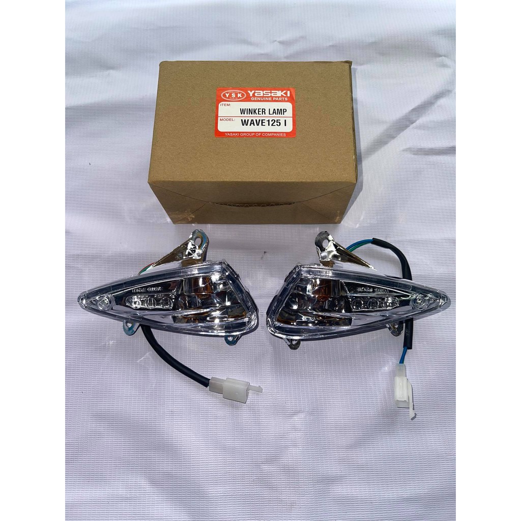 WINKER LAMP ASSY WAVE 125I YSK BRAND | Shopee Philippines