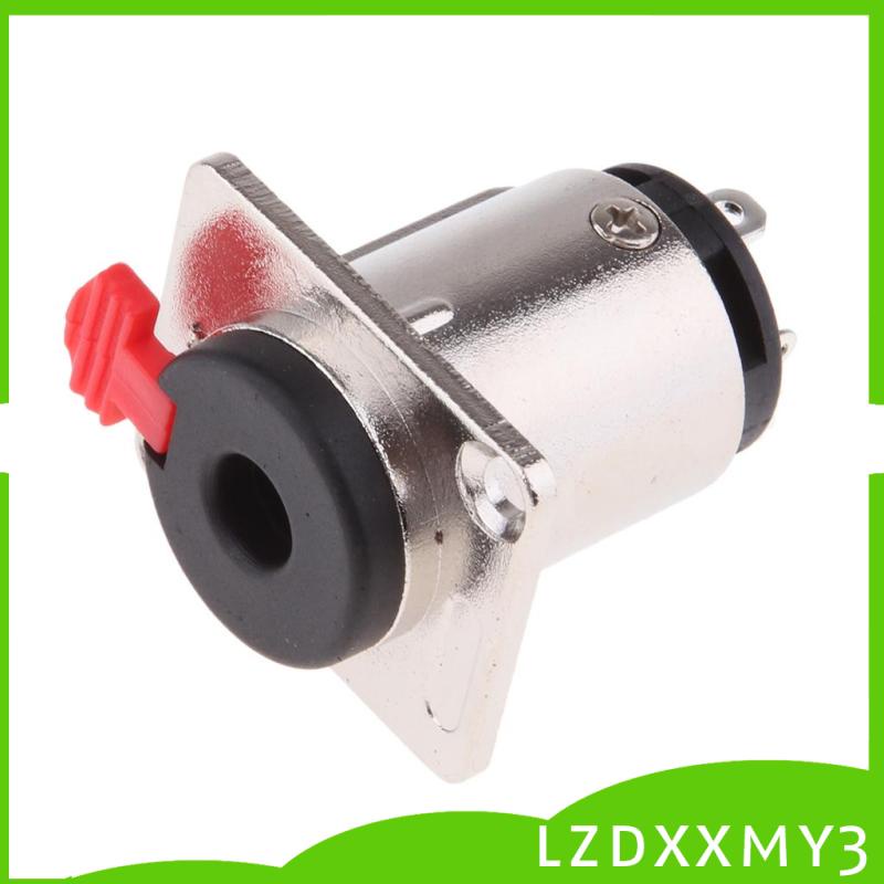 35mm 1/4" Jacks TRS Panel Mount Plug Locking Connector | Shopee Philippines