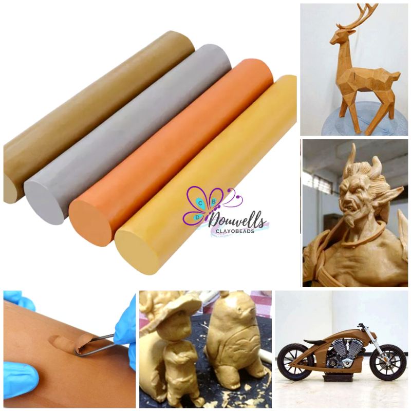 425g/850g INDUSTRIAL CLAY For Car Model Making Prototypes Sculpture ...