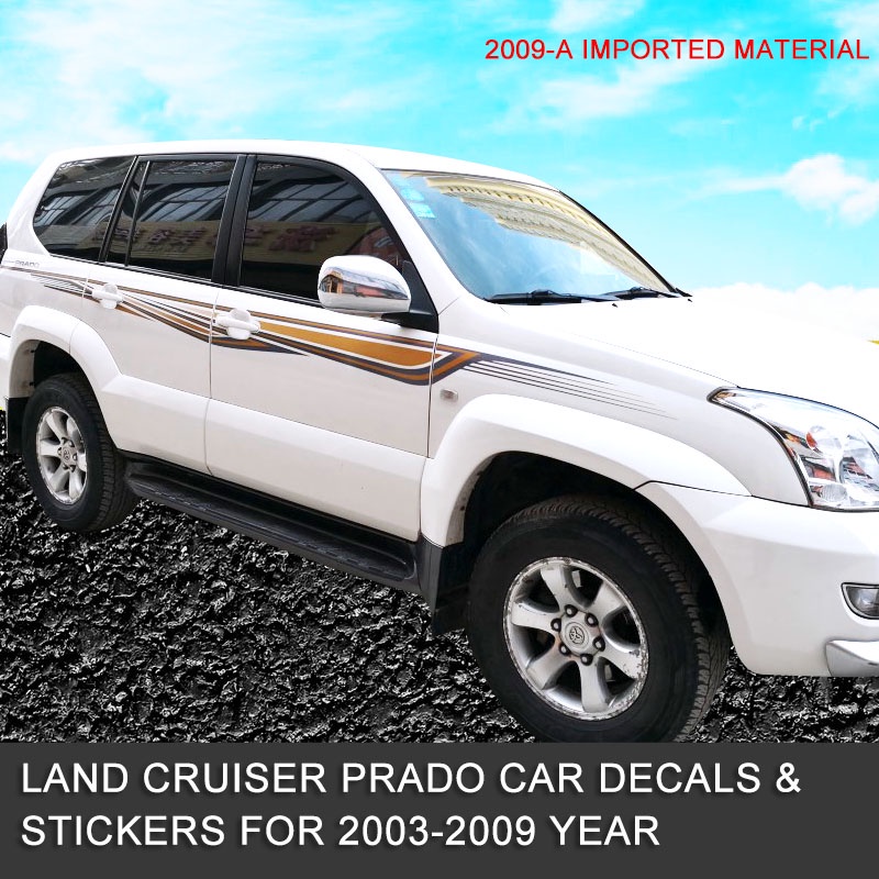 04-09 overlord car stickers land cruiser Prado refitting special body ...