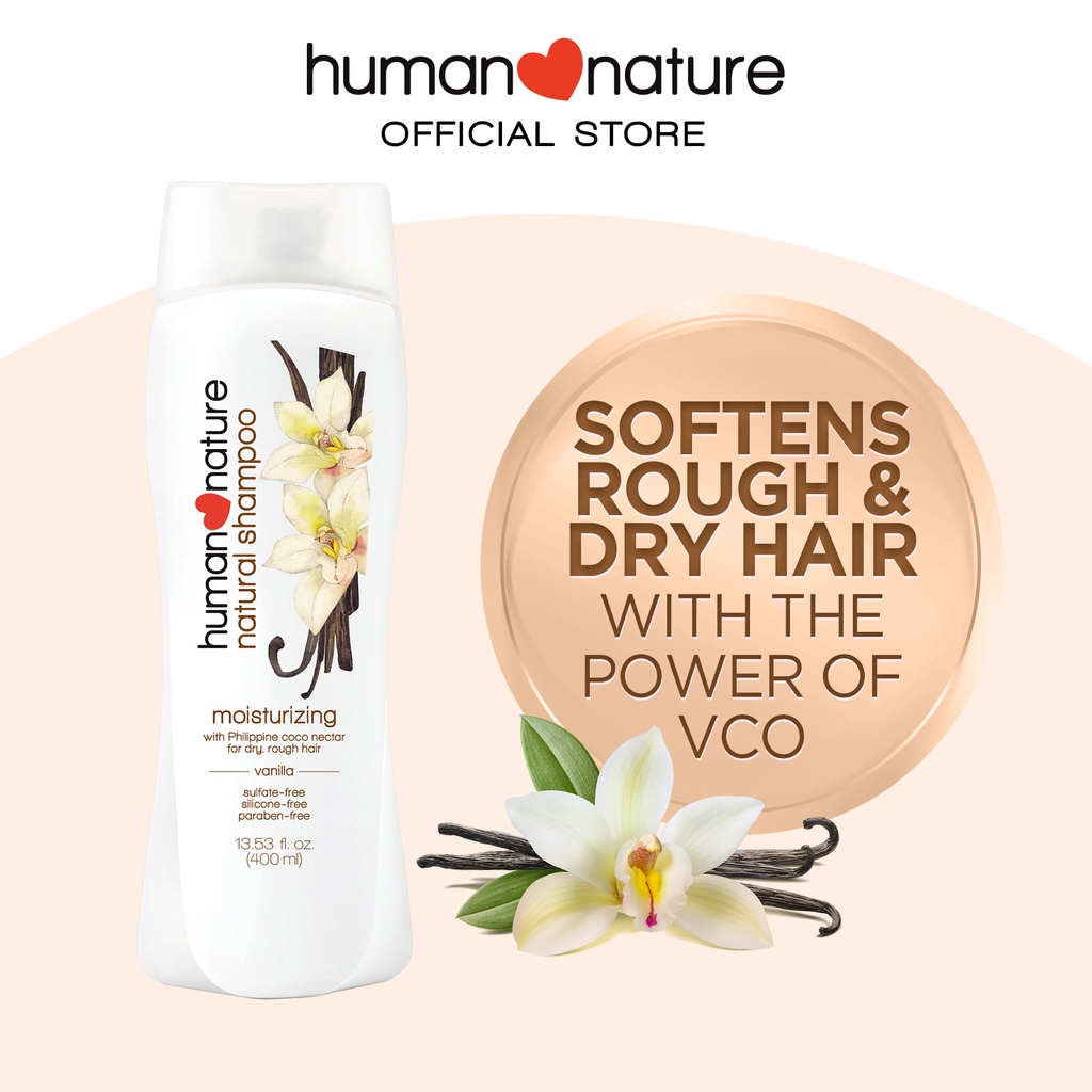 Human Nature Vanilla Moisturizing Shampoo | Shopee Philippines