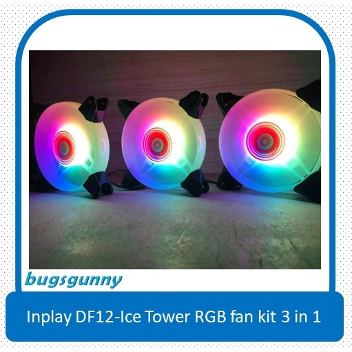 Inplay DF12-Ice Tower RGB fan kit 3 in 1 | Shopee Philippines