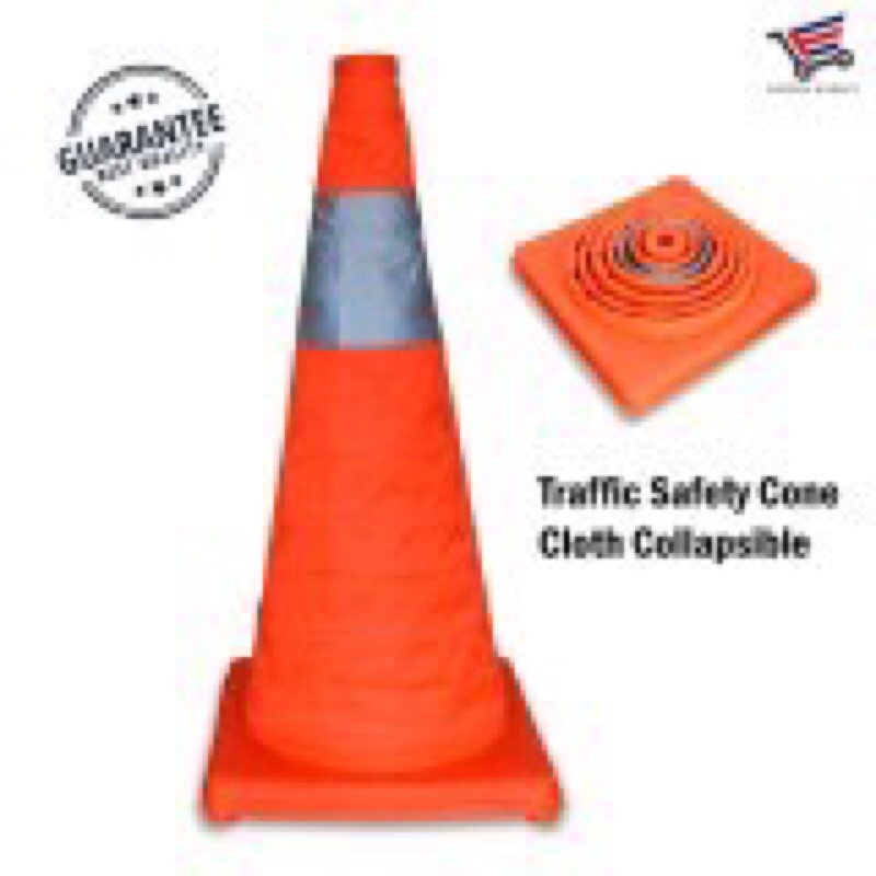 safety Traffic Rubber cone 60cm | Shopee Philippines