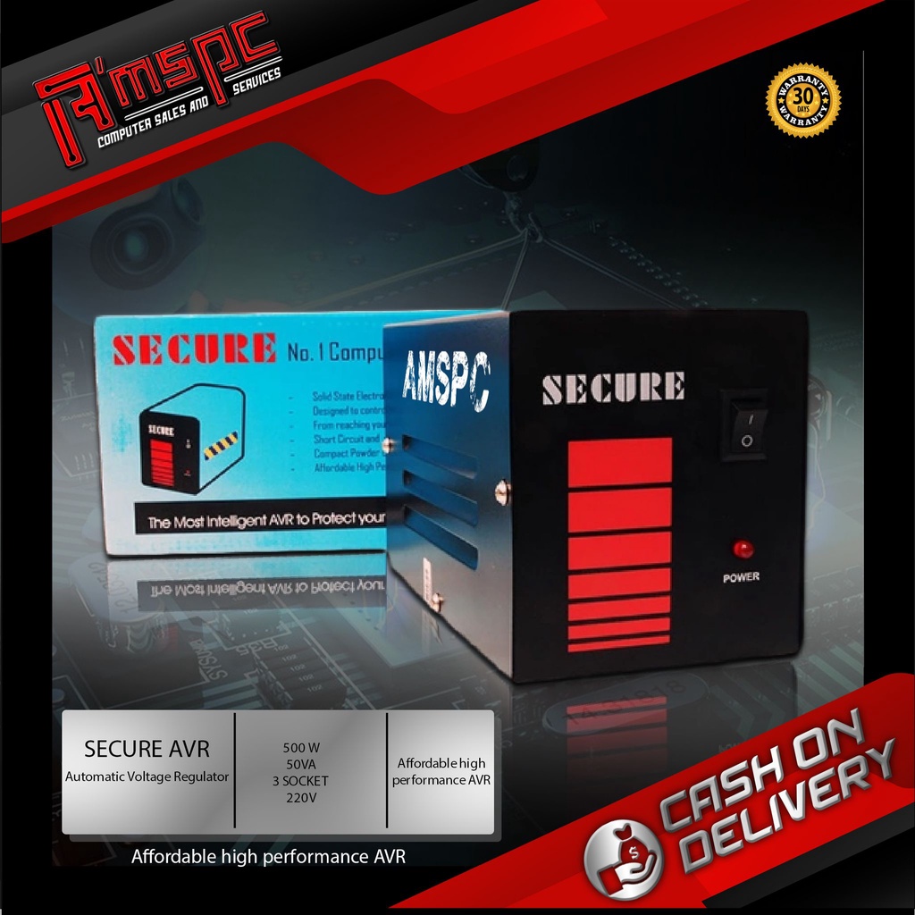 AVR SECURE AUTO VOLTAGE Medium heavy ( unlike others very light ...