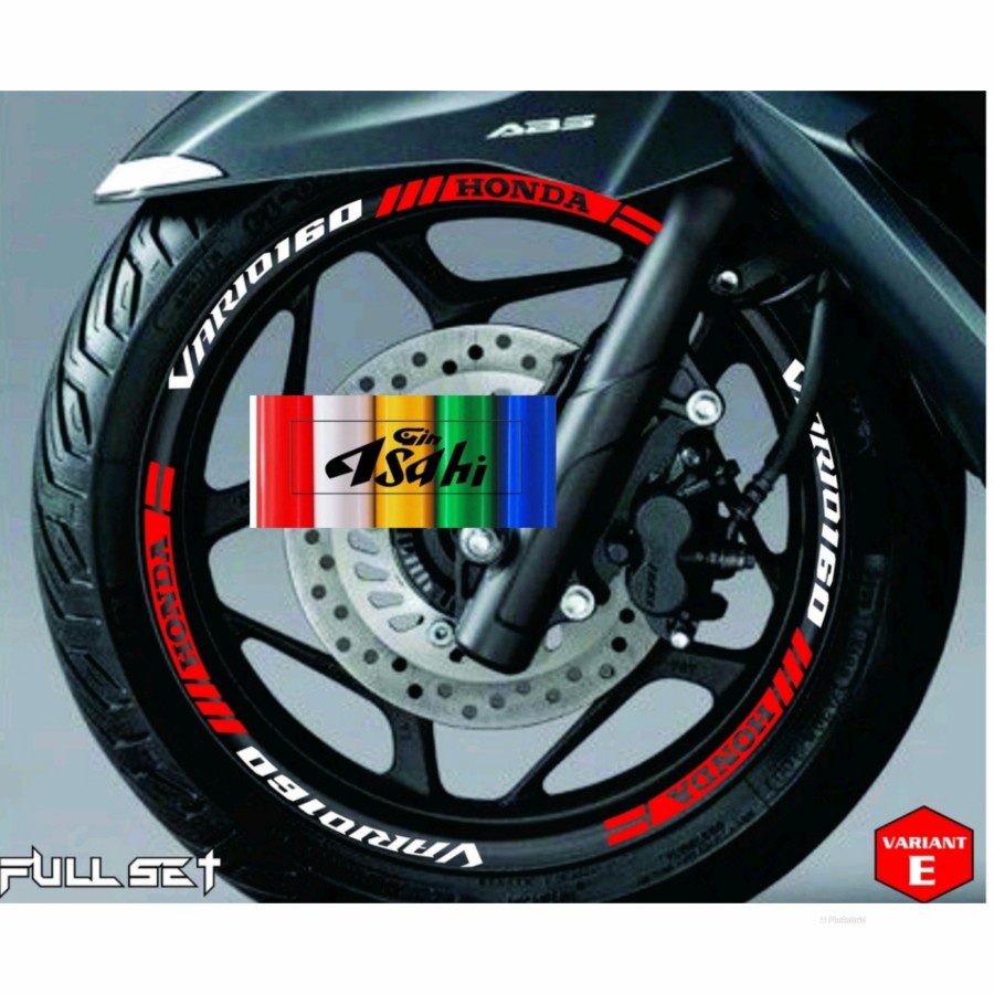 Honda vario 160 v4 rim sticker list | Shopee Philippines