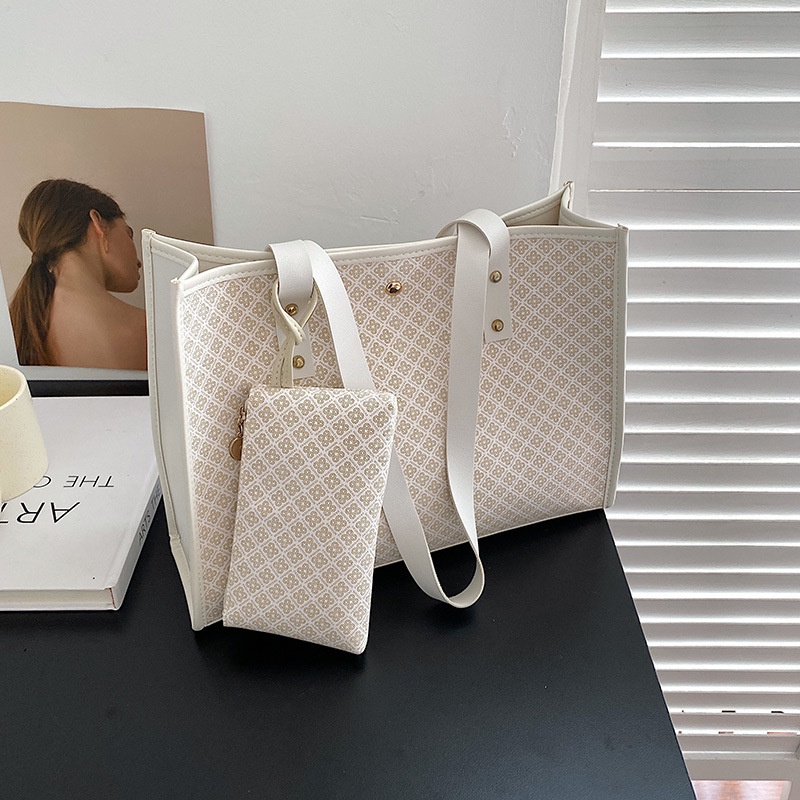 Korean FASHION TOTE Bag Large Capacity Versatile Single Shoulder Bag ...