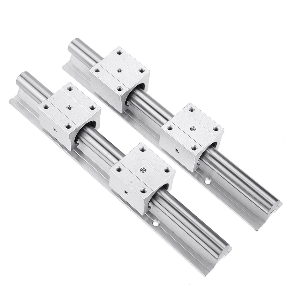 SBR12 12mm linear rail length 300mm 400mm 500mm 600mm 700mm 800mm linear guide with 2pcs SBR12UU ...