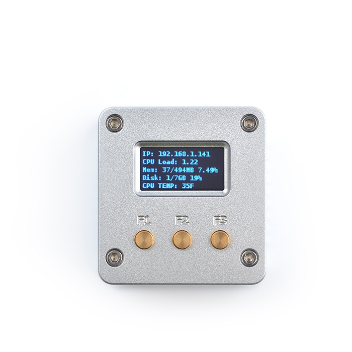 NanoPi NEO All-metal Aluminum Housing Kit with OLED Display Running Ubuntu | Shopee Philippines