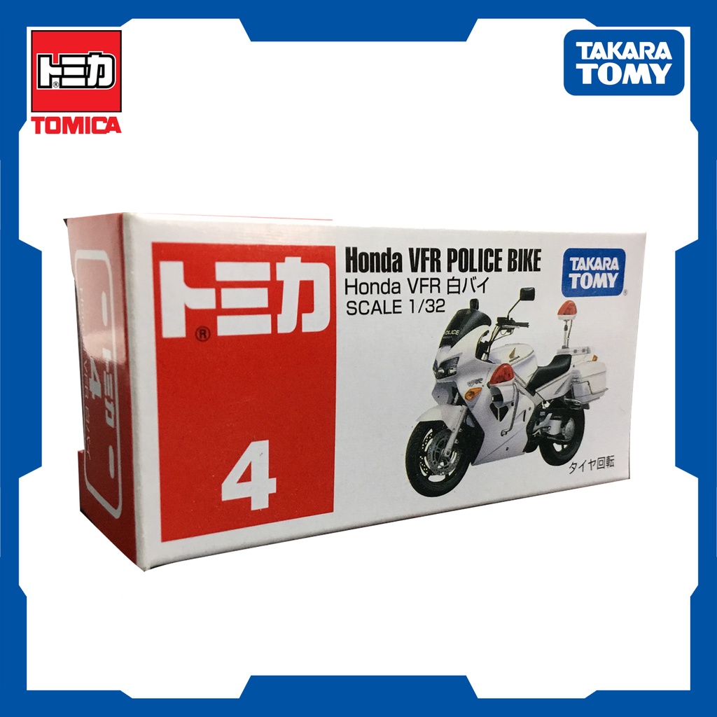 Tomica No. 4 Honda Vfr Police Bike | Shopee Philippines