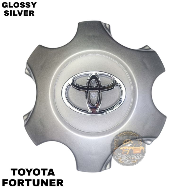 Toyota Fortuner Center Cap / 2012 to 2015 / Glossy Silver / 1pc ...