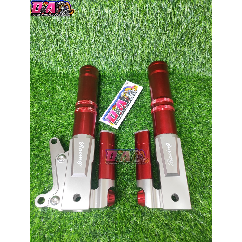 TTGR RACING FRONT SHOCK COVER YAMAHA MIO SPORTY / MIO I 125 / MIO MX WITH FREE OIL SEAL (RED ...