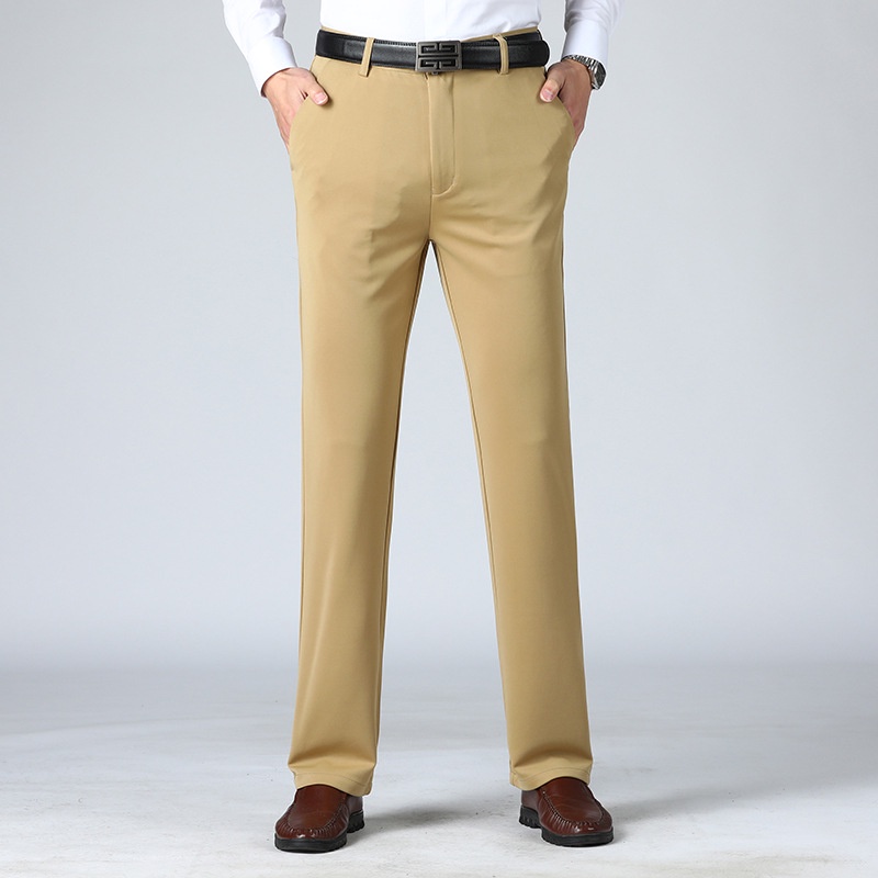 【Local Delivery】Men's CEO Formal Business Pants Straight Cut Plus Size ...