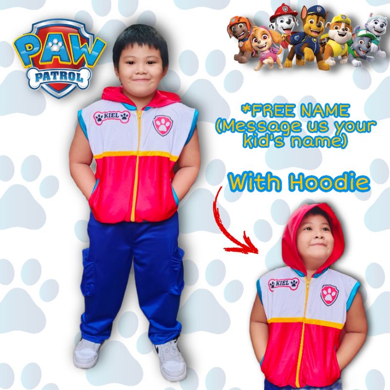 PAW PATROL COSTUME RYDER FOR KIDS | Shopee Philippines