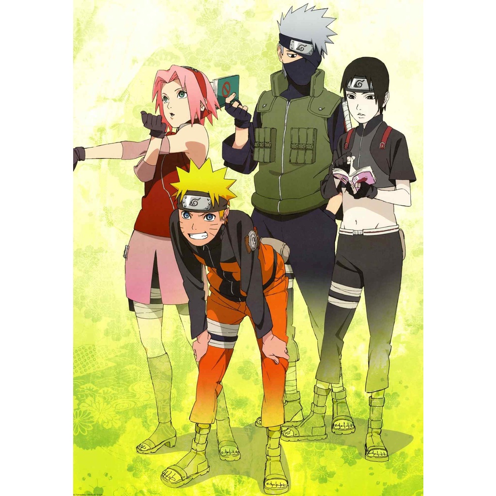Naruto Shippuden Anime Poster A4 Size | Shopee Philippines