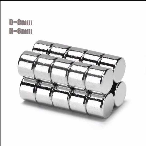 Round White Magnet D8 * 6mm (10 Tablets) | Shopee Philippines