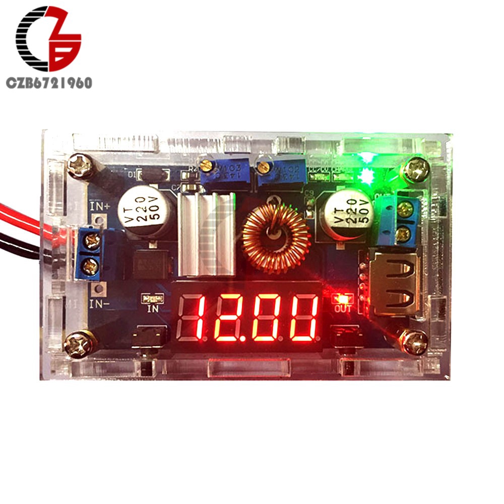 5A Constant Current Voltage Power Charging Module CC CV Step Down Buck ...