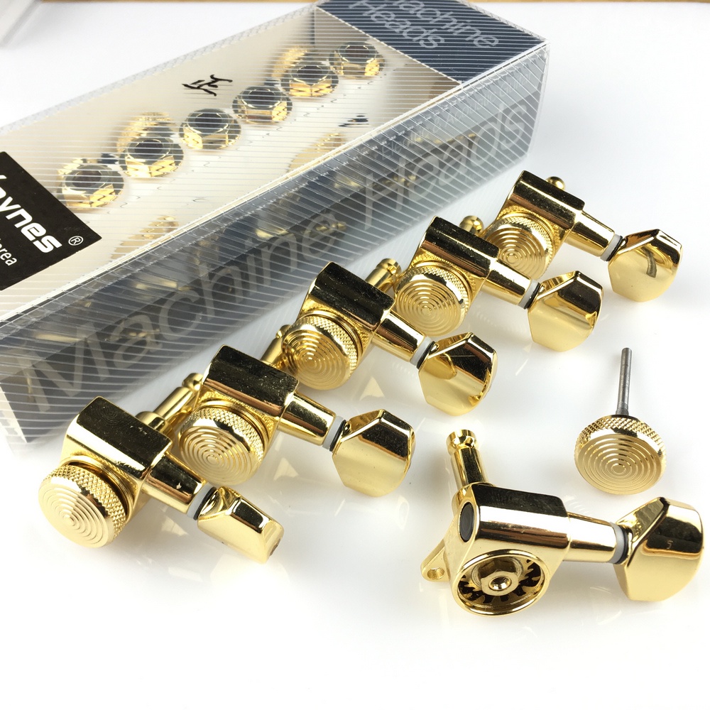 New Gold Guitar Locking Tuners Electric Guitar Machine Heads Tuners JN ...