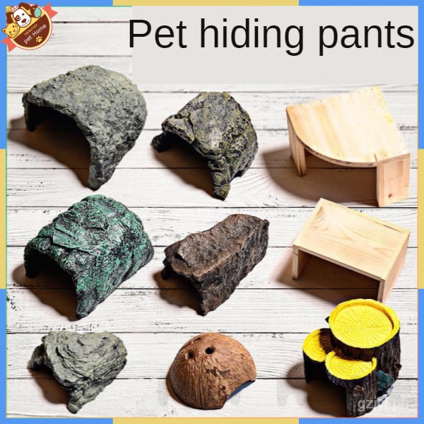 Turtle Reptile Tank Resin Landscape Climbing Pet Tortoise Terrapin ...