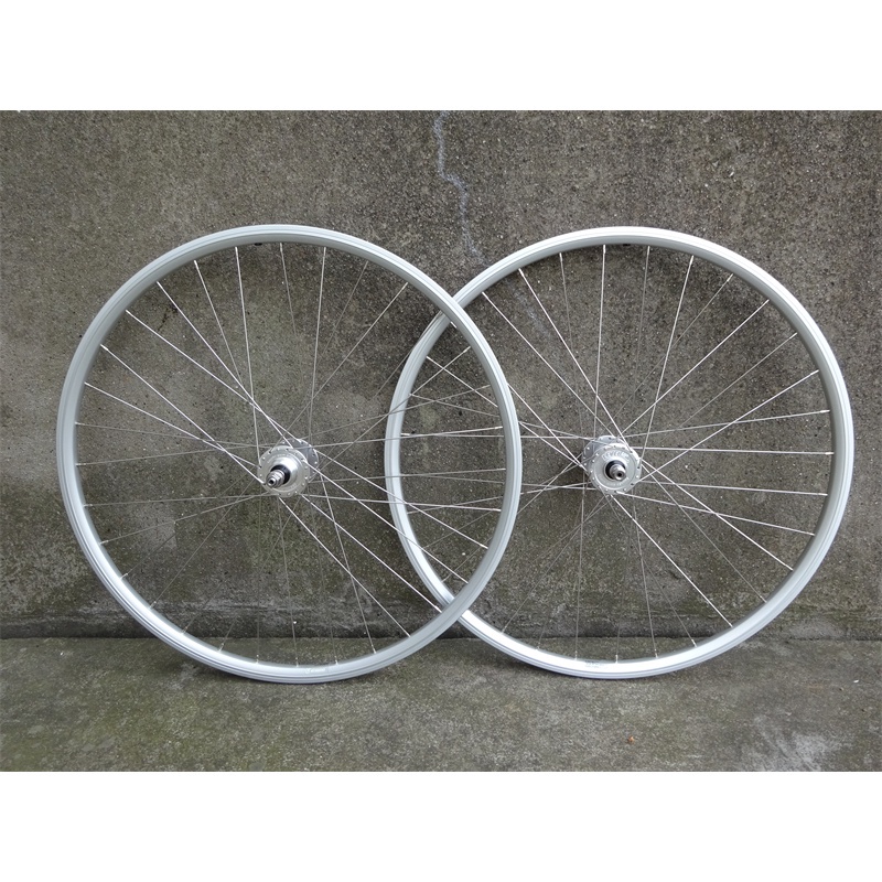 LEVEL UP 700c Fixed Gear Retro Wheelset Single Speed Bike Stainless ...