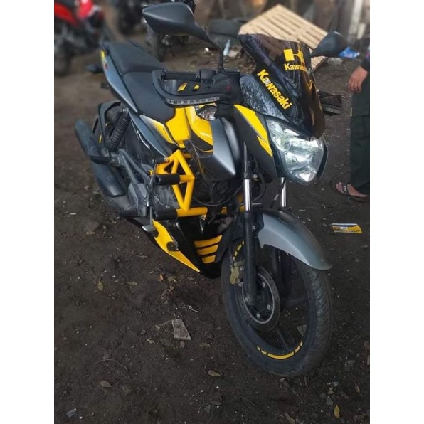 Kawasaki rouser Ls135 and Ns125 trellis with bellypan single and dual ...