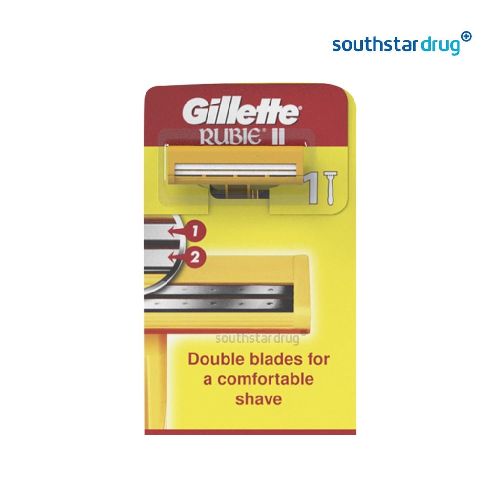 Gillette Rubie II Razor | Shopee Philippines