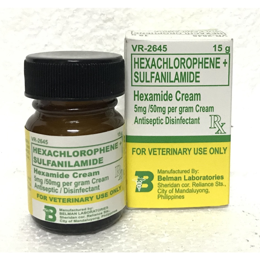 HEXAMIDE CREAM 15G - ANTISEPTIC DISINFECTANT | Shopee Philippines