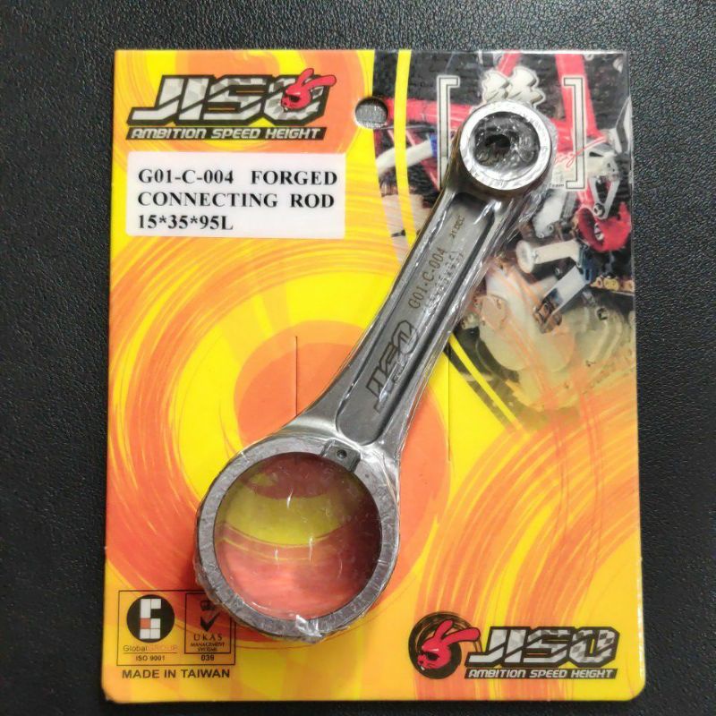 Jiso LHK Forged Connecting Rod Mio Sporty Amore Fino Nouvo Stock/1.5/2. ...