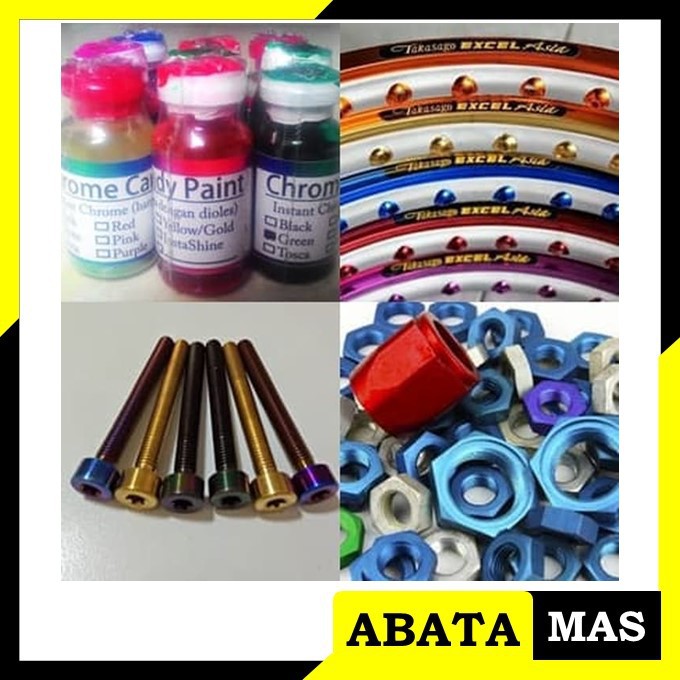 10ml Metal Coloring Dyeing Pigment | Shopee Philippines