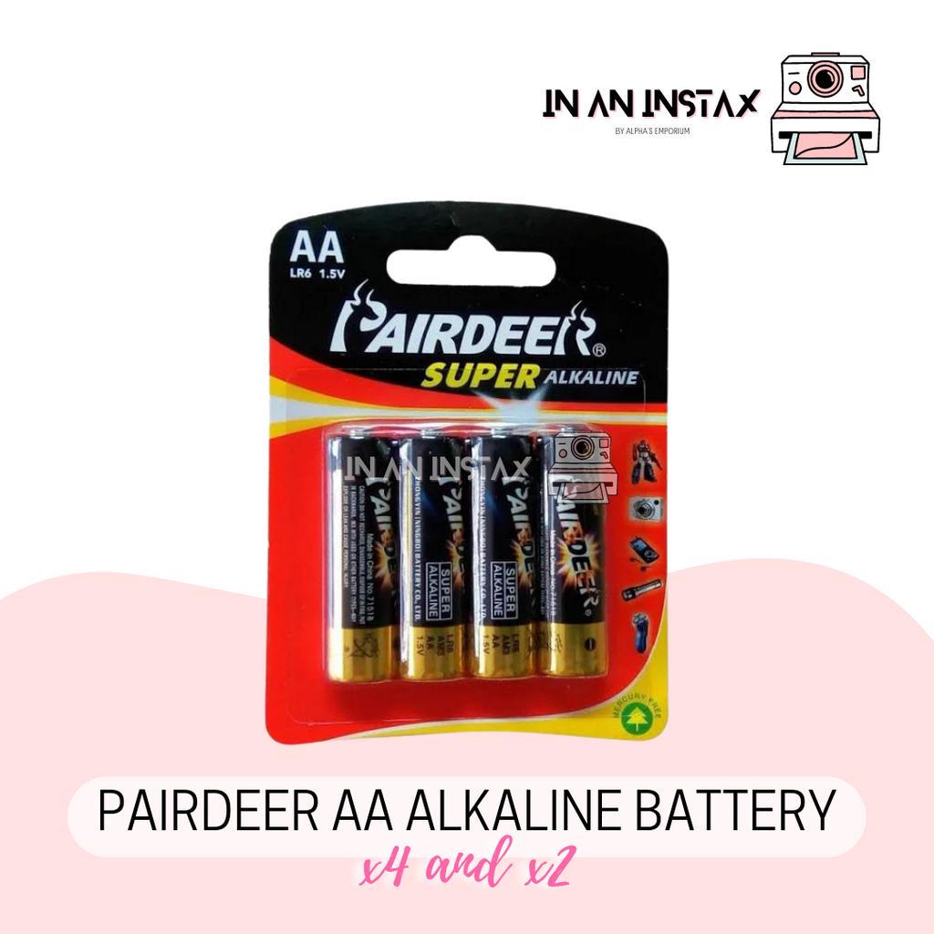 Pairdeer Alkaline Batteries for instax cameras and other appliances In ...