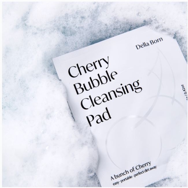 Dellaborn Cherry Bubble Cleansing Pad 30 pcs | Shopee Philippines