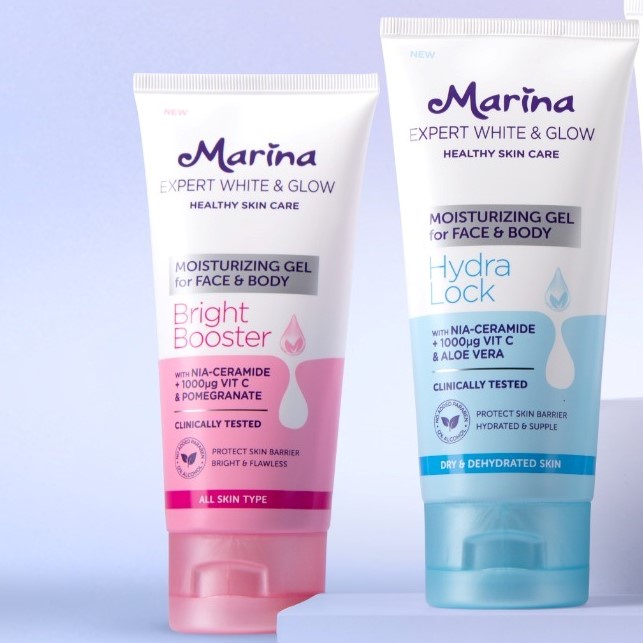 Marina Face Moist Extra White Glow 100ml | Shopee Philippines