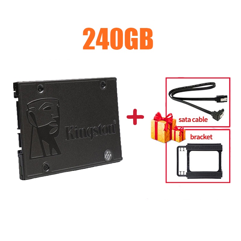 【On Hand】Kingston A400 Ssd 120gb 2.5" Sata Solid State Drive 240/480 ...