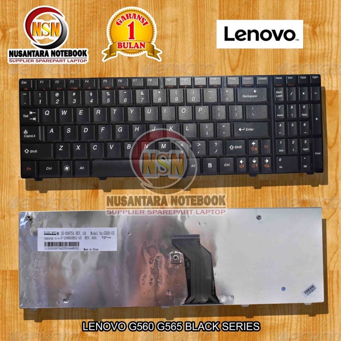 Lenovo G560 G565 BLACK SERIES Laptop Keyboard | Shopee Philippines