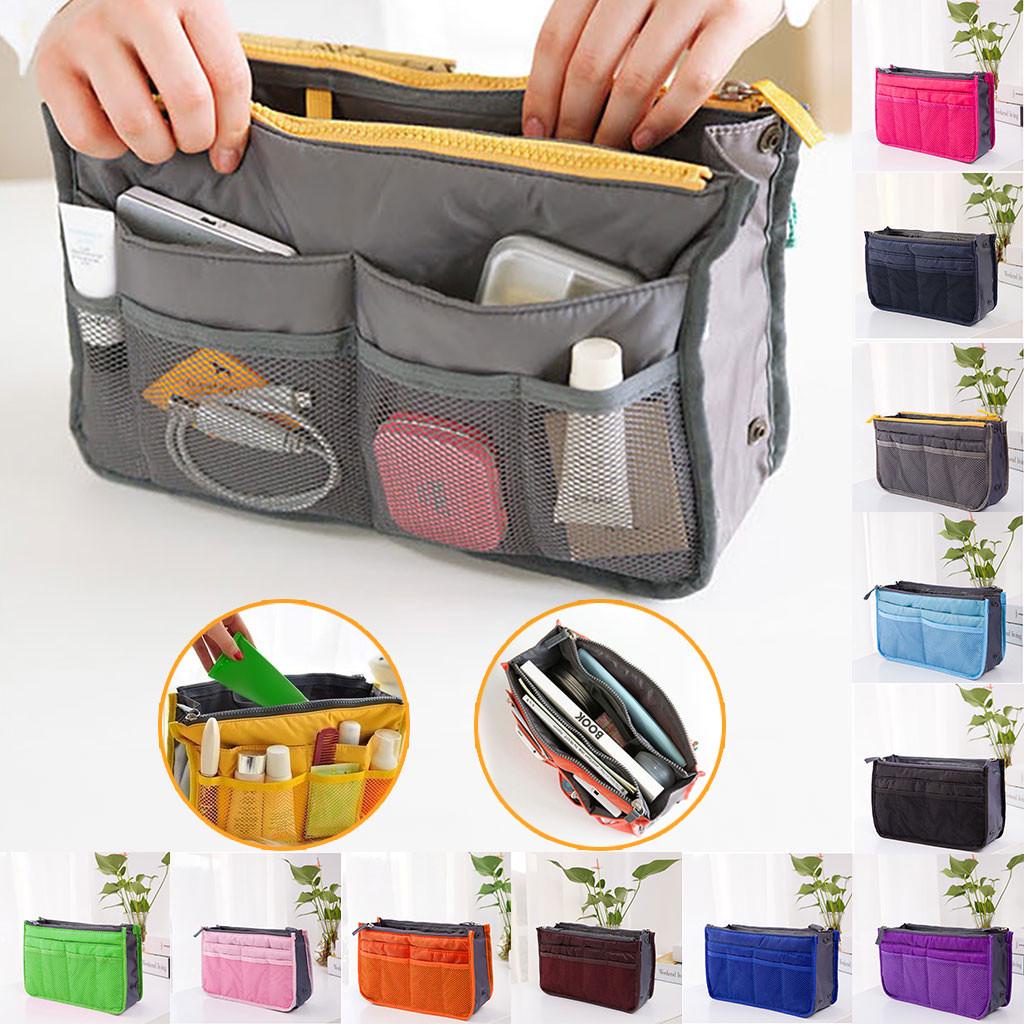 Handbag Organiser Travel Insert Purse Large Liner Organizer Tidy Bag ...