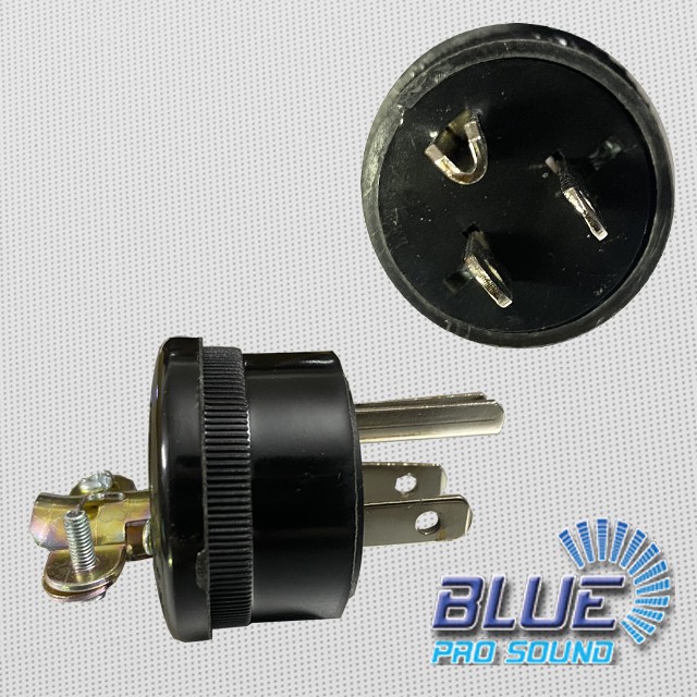 3-Pin power plug (2 flat straight, 1 round) | Shopee Philippines