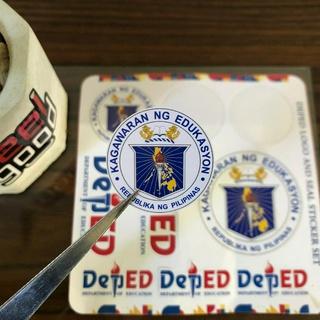 DEPED Sticker Set (Logo and Seal) | Shopee Philippines