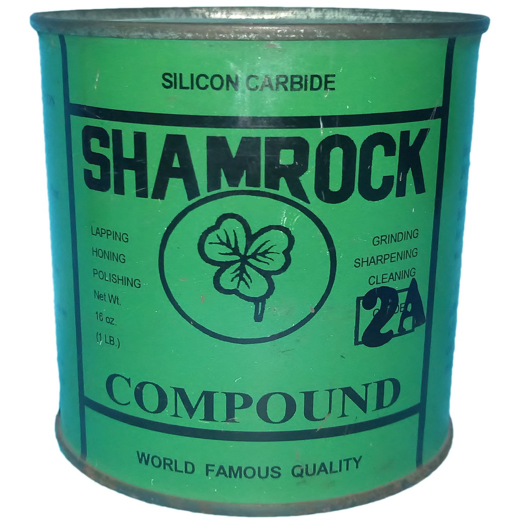 SHAMROCK GRINDING COMPOUND 2A GRIT 400 EXTREMELY FINE ( 1 LB 16 OZ ...
